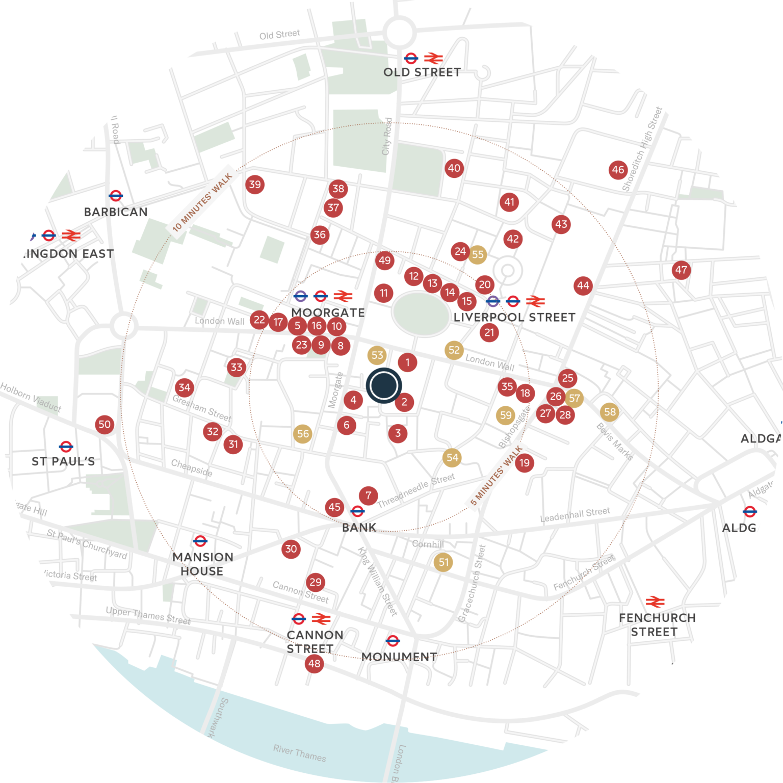Amenities - Copthall House