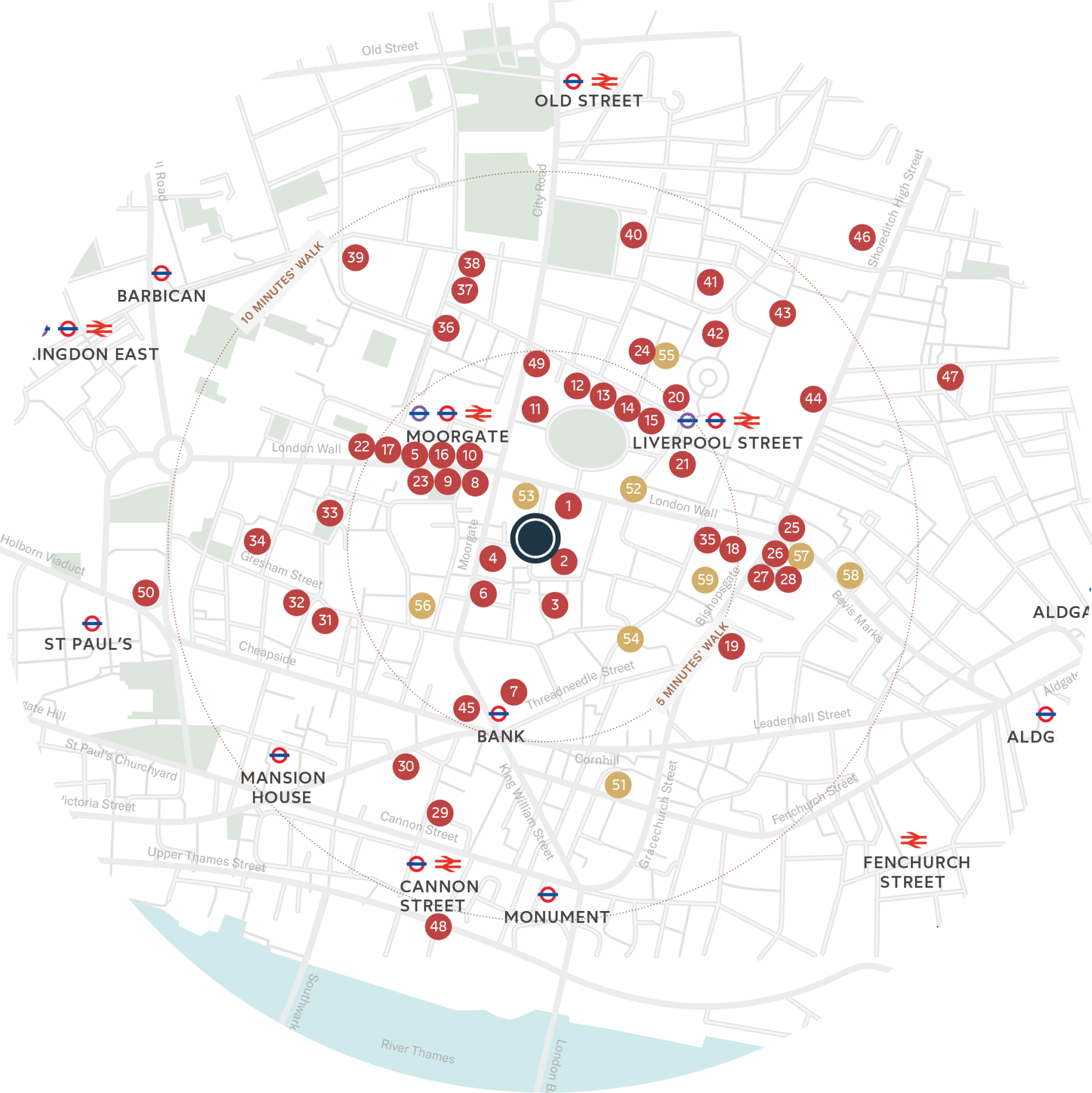 Amenities - Copthall House