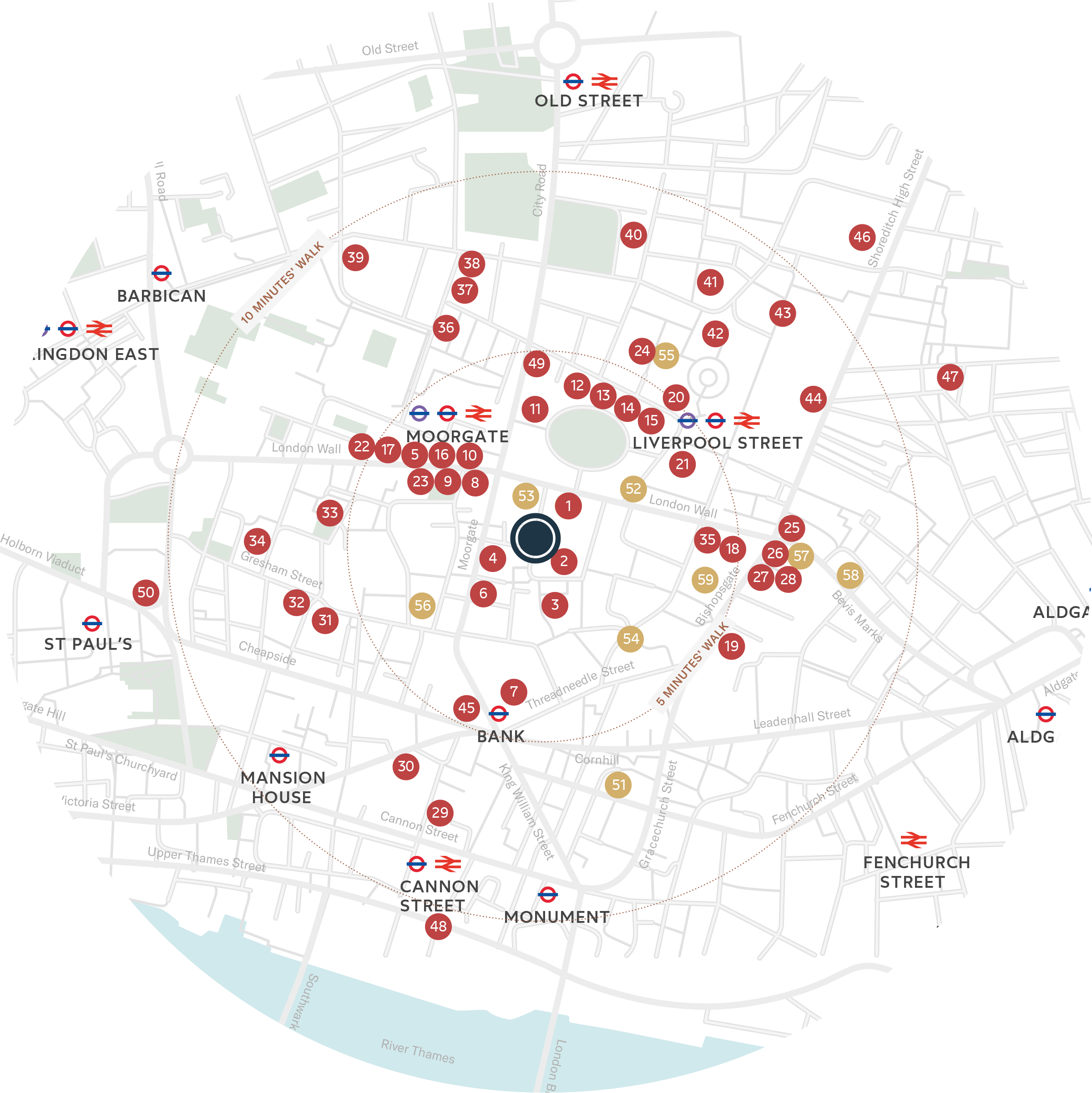 Amenities - Copthall House